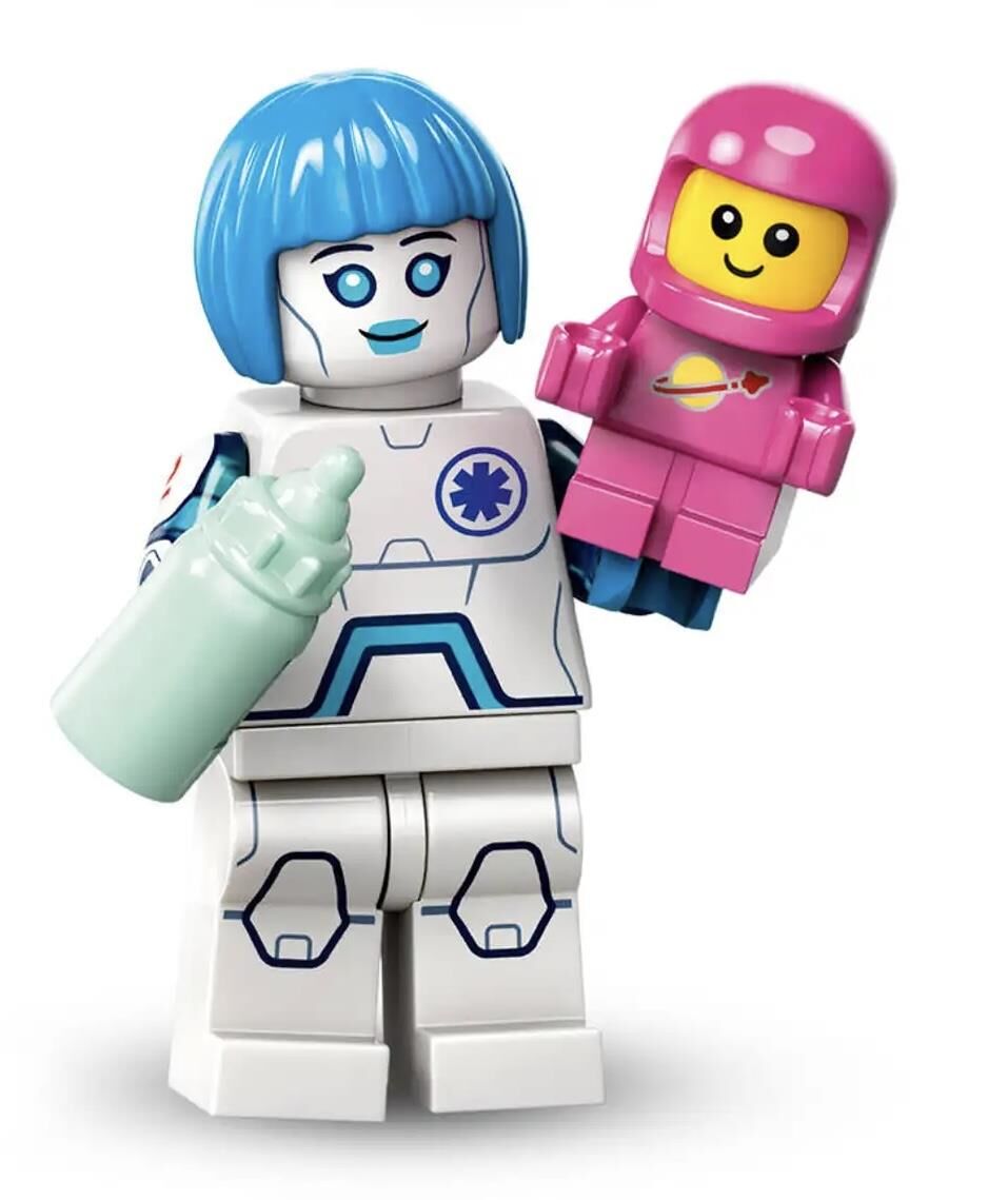 Lego Minifigür 71046 - Seri 26 - 6 Nurse Android
